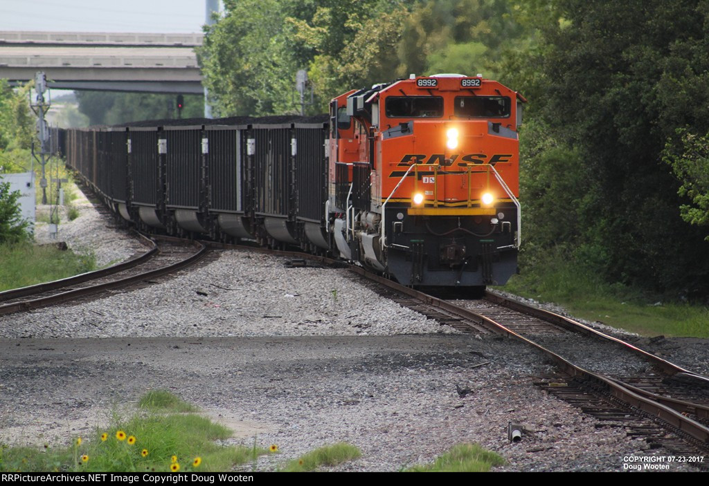 BNSF Loaded Coal Train